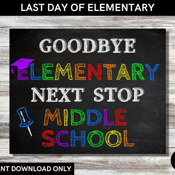 5th Grade Sign - Etsy