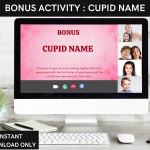 Virtual Valentines Games Bundle for an Online or Zoom Party for Kids ...