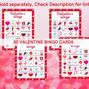 45 Valentine Taboo Word Game Cards for Fun Family/ Friends Activity ...