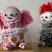 Custom Made Silly Clown Doll Plush Figurine. - Etsy
