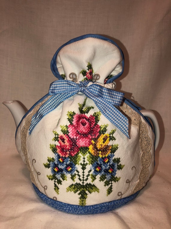 Teapot Cosy and Matching Teapot - Etsy