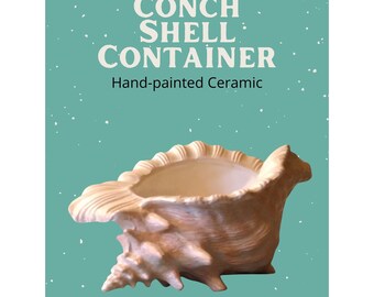 Conch Shell Planter - Etsy