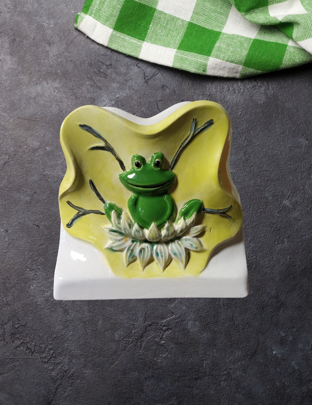 Frog Napkin Holder - Etsy