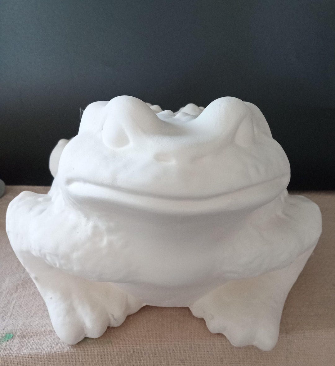 Large Frog Ready to Paint Bisque. Made in the USA - Etsy