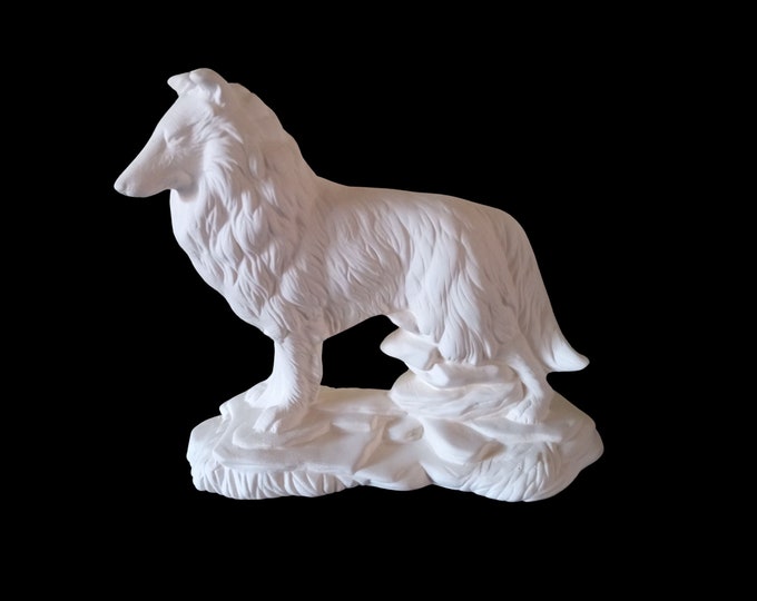 Collie Dog Ready to Paint Bisque. Made in the USA - Etsy