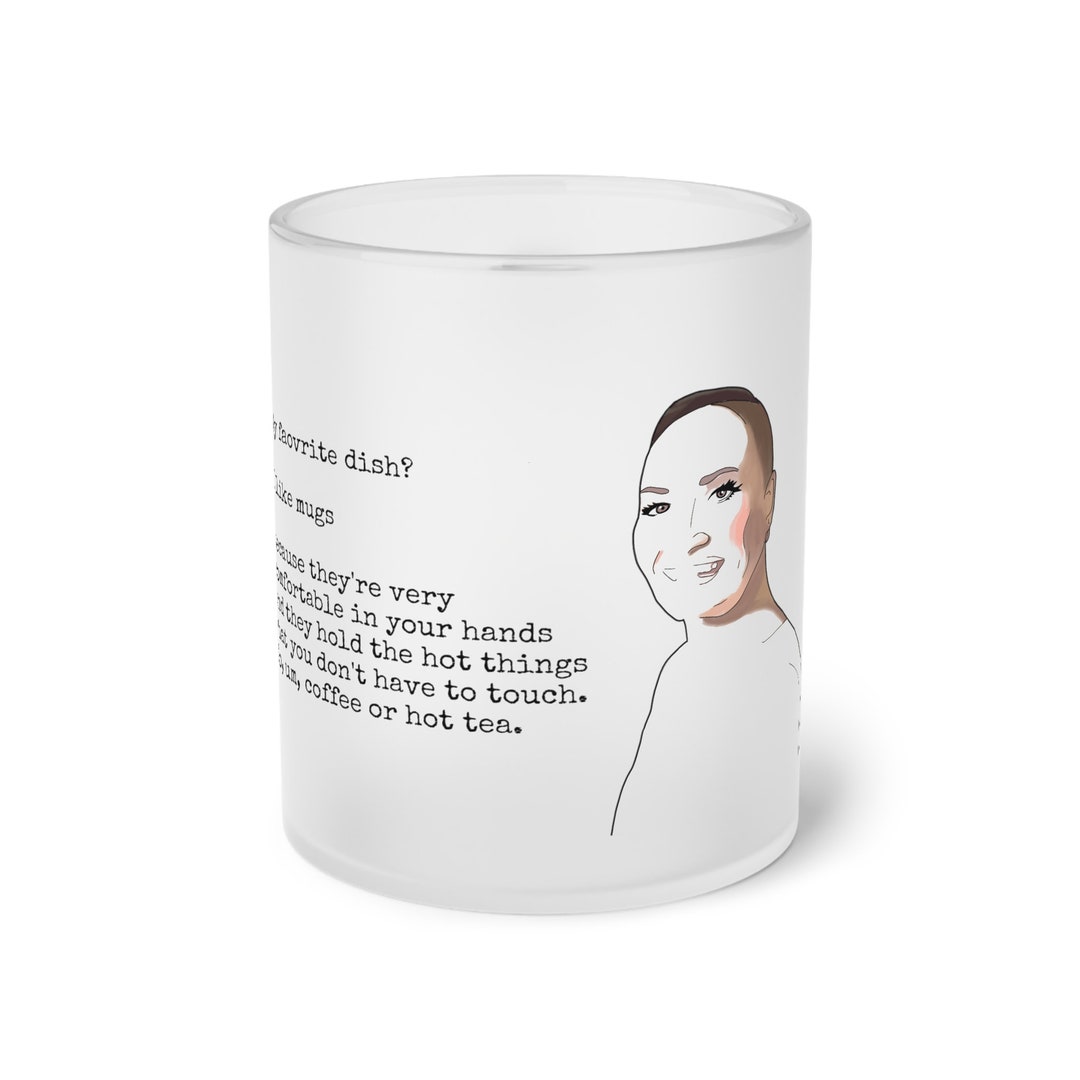 Poot Lovato's Favorite Dish - Frosted Glass Mug - Etsy