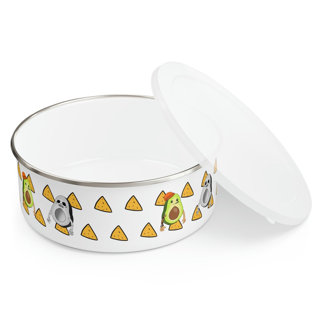 Guac Talk Official Guacamole Enamel Bowl - Etsy