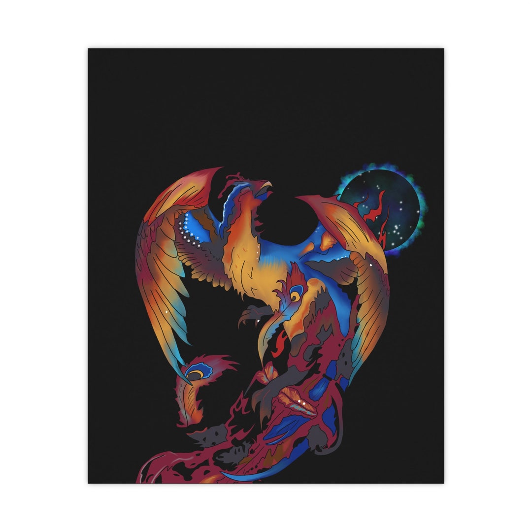 Ben Affleck Phoenix Tattoo Premium Matte Posters - Etsy