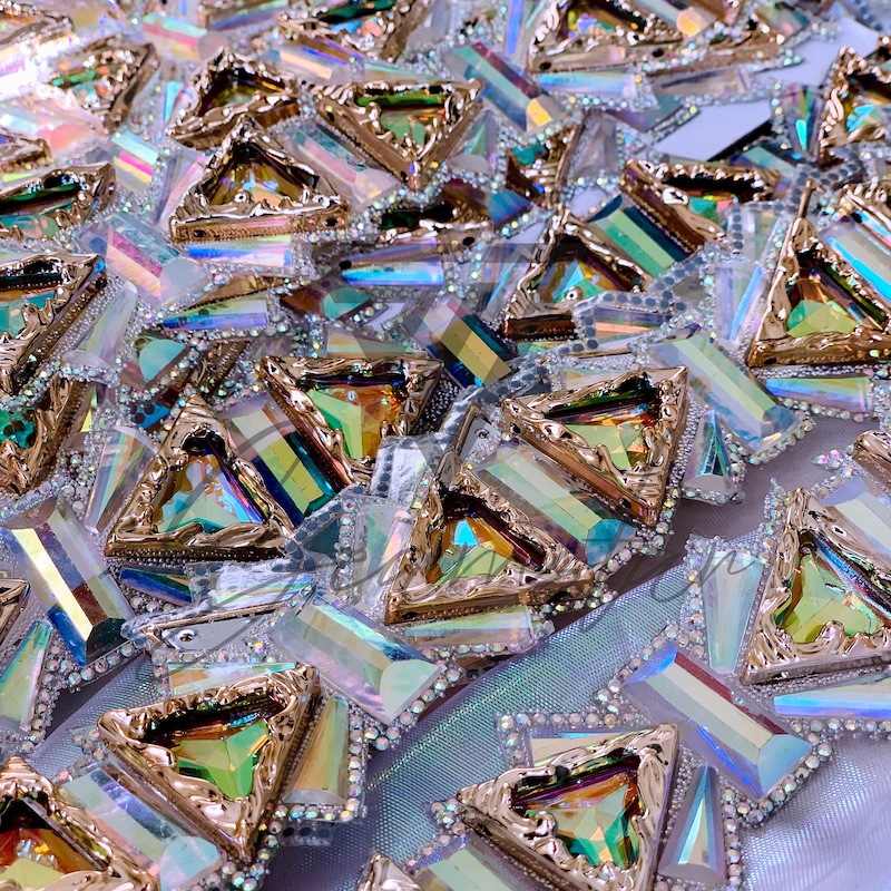 Rhinestone Trim - Etsy