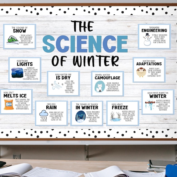 Winter Science Poster - Etsy UK