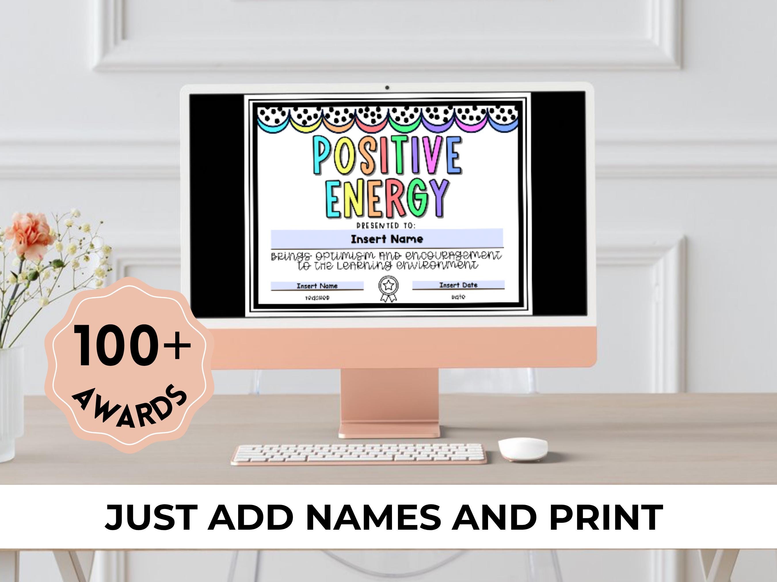 End of Year Classroom Awards Editable | 100+ Student Certificates ...