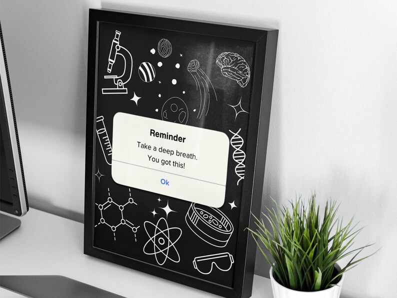 Science Reminder Posters: Classroom Decor (digital Download) - Etsy Canada