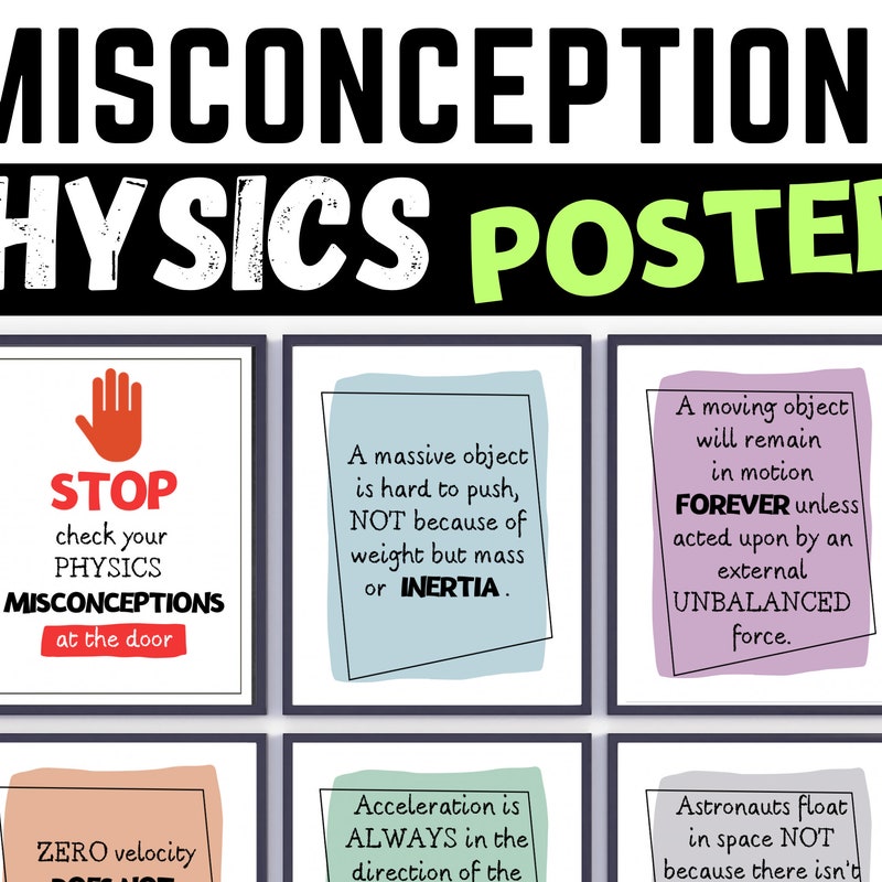 Physics Poster - Etsy