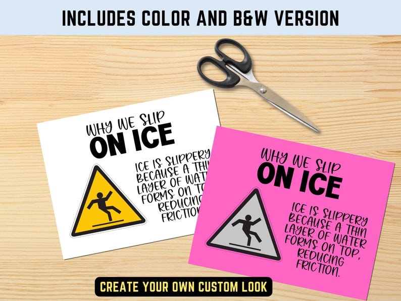 The Science of Winter Bulletin Board Posters | Winter Science ...