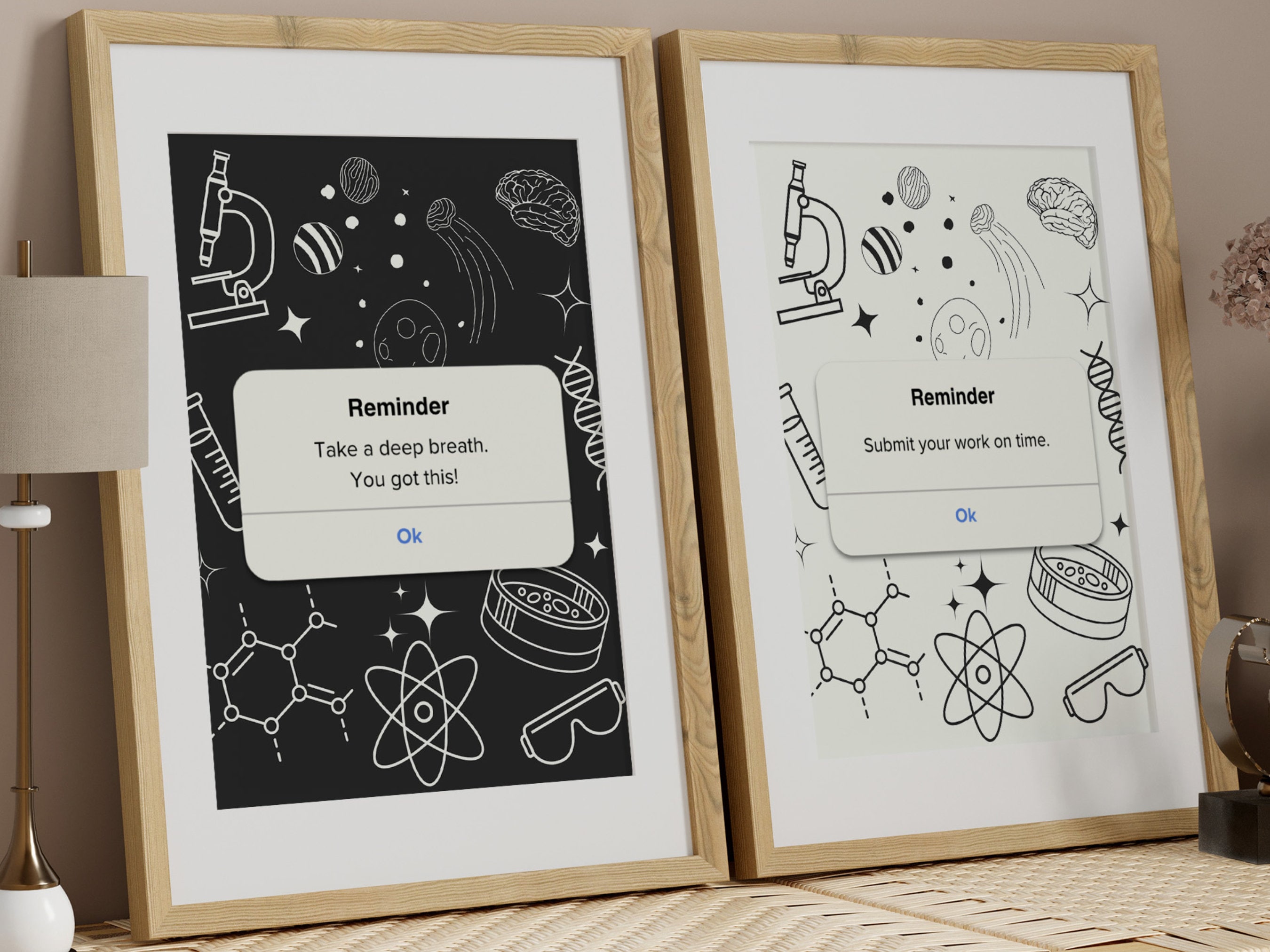 Science Reminder Posters Classroom Decor for High School and Middle ...