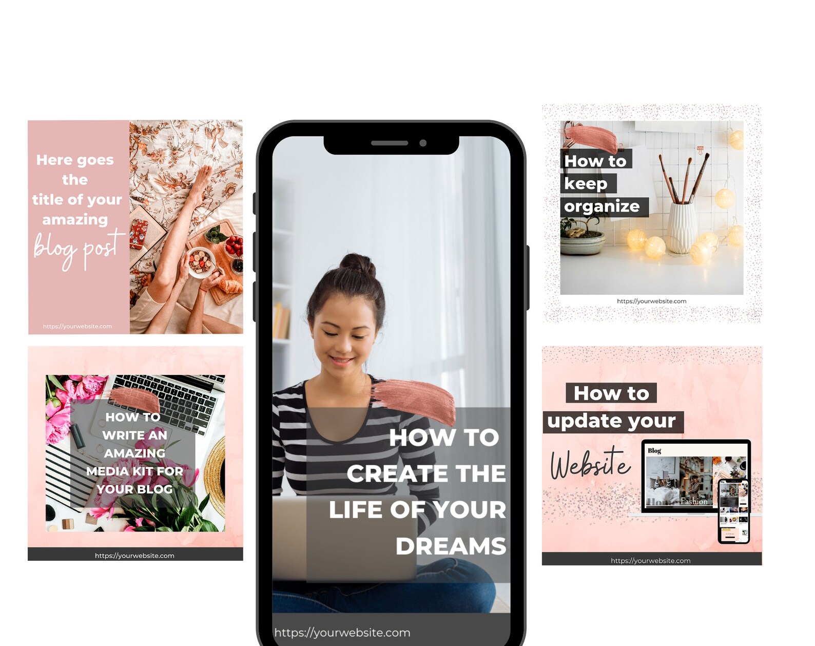 Canva Social Media Post Bundle Instagram Templates Facebook | Etsy