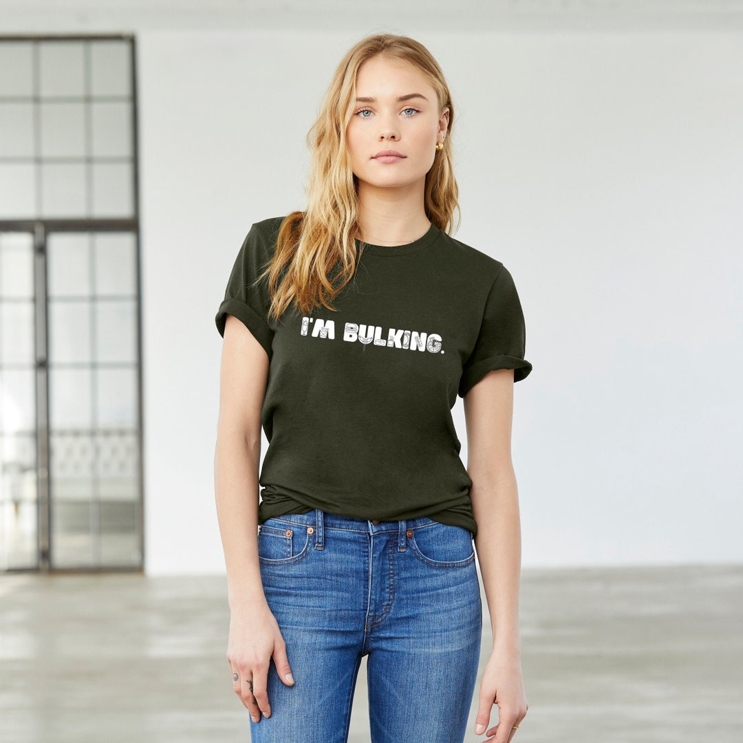 I'm Bulking - T-shirt / Top / Tee - Thanksgiving - Food Lover - Big ...