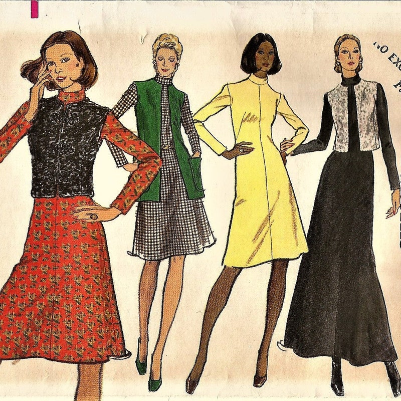 Vogue Vest Patterns - Etsy