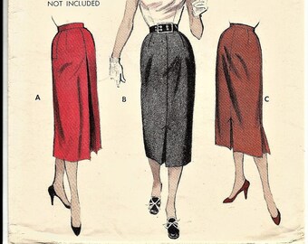 Inverted Pleat Skirt Pattern - Etsy