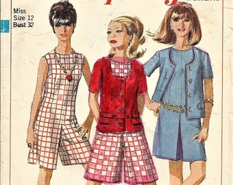 1967 Dress Pattern | Etsy