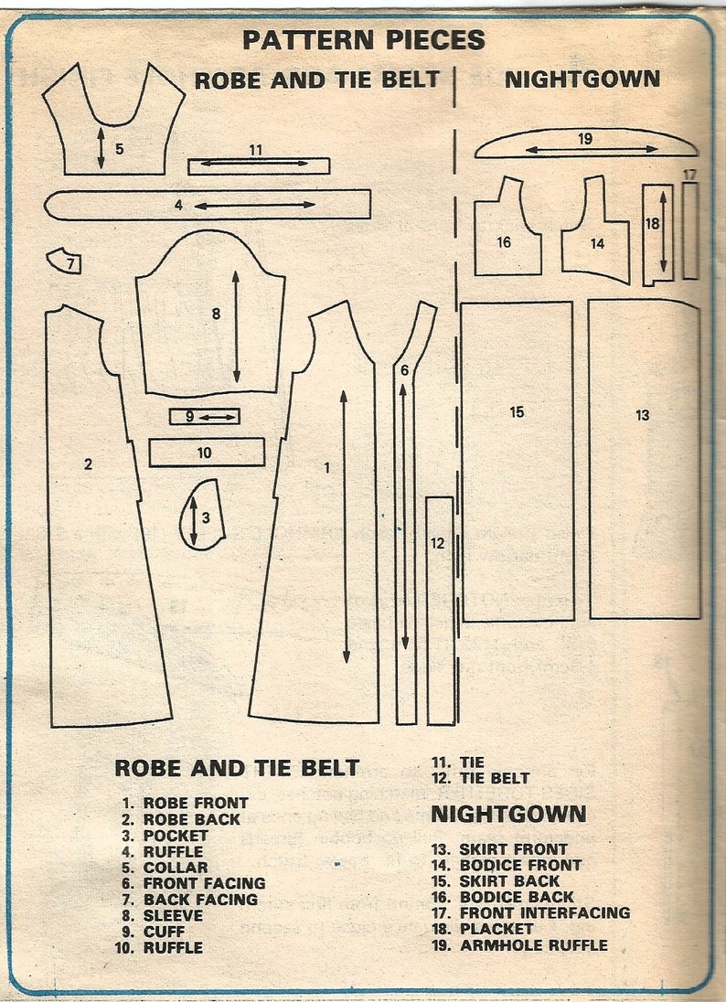 Mccall's 9437, Vintage 1985 Sewing Pattern, Laura Ashley Robe and ...
