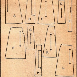 Simplicity 5207 Vintage 1981 Sewing Pattern Junior Full Skirt Box ...