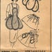Simplicity 4479, Vintage 1953 Sewing Pattern, Half or 3/4 Apron With ...
