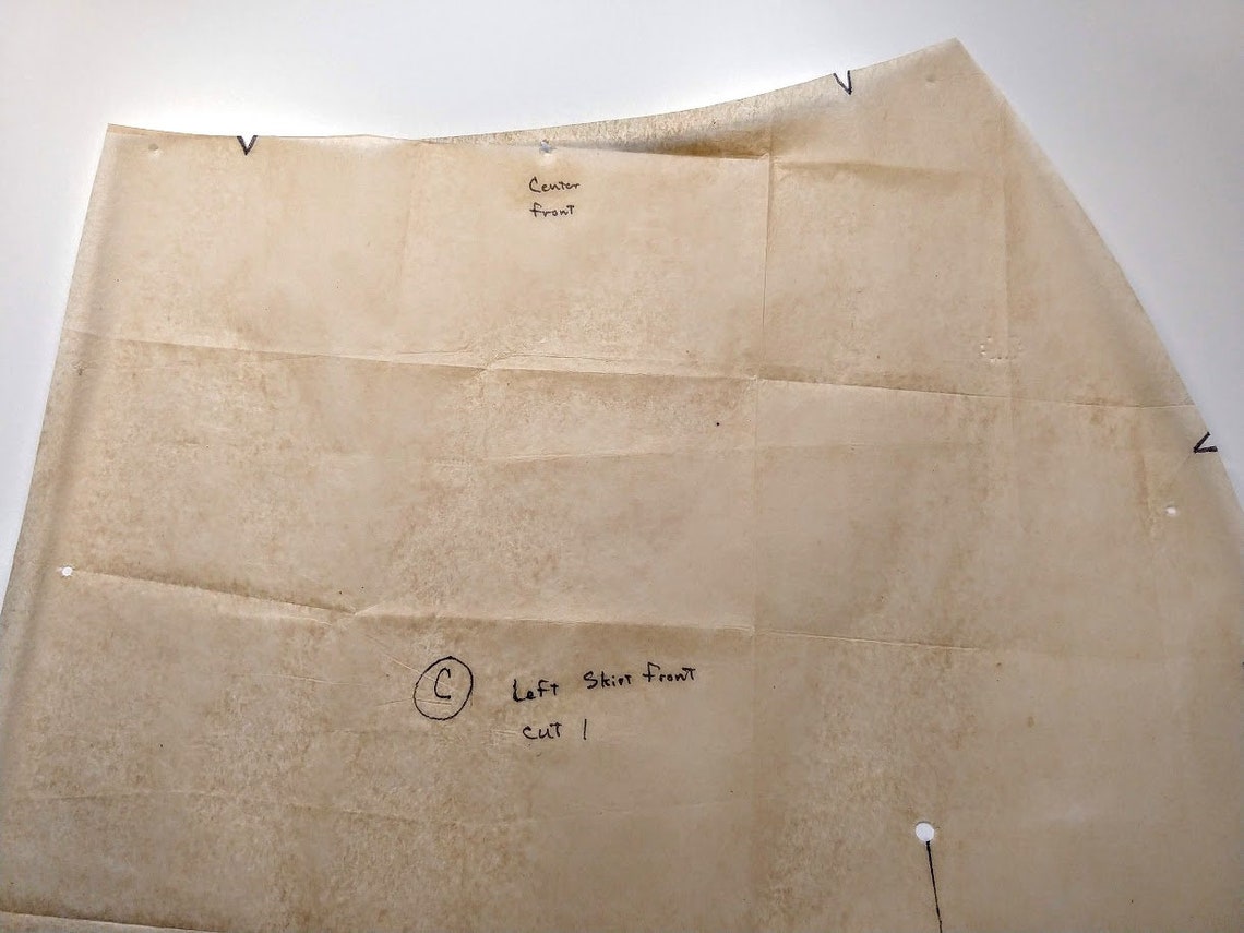 Simplicity 1153 Vintage 1944 Sewing Pattern Misses Slim Wrap - Etsy