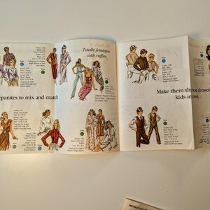 Collection of Paper Ephemera About Sewing, 8 Pamphlets and Ads, Apparel ...
