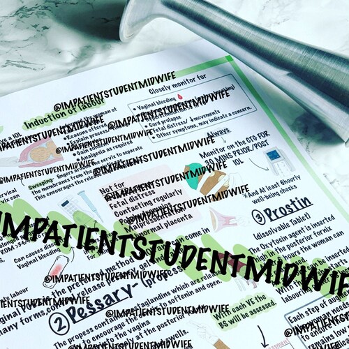 Placenta Educational Poster Study Bundle | Etsy UK