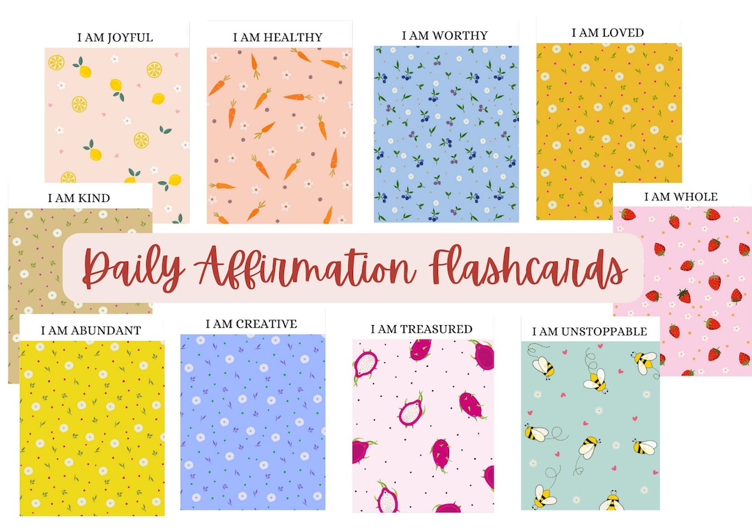 Affirmation Cards Printable | Yoga Cards | Positive Affirmation Cards ...