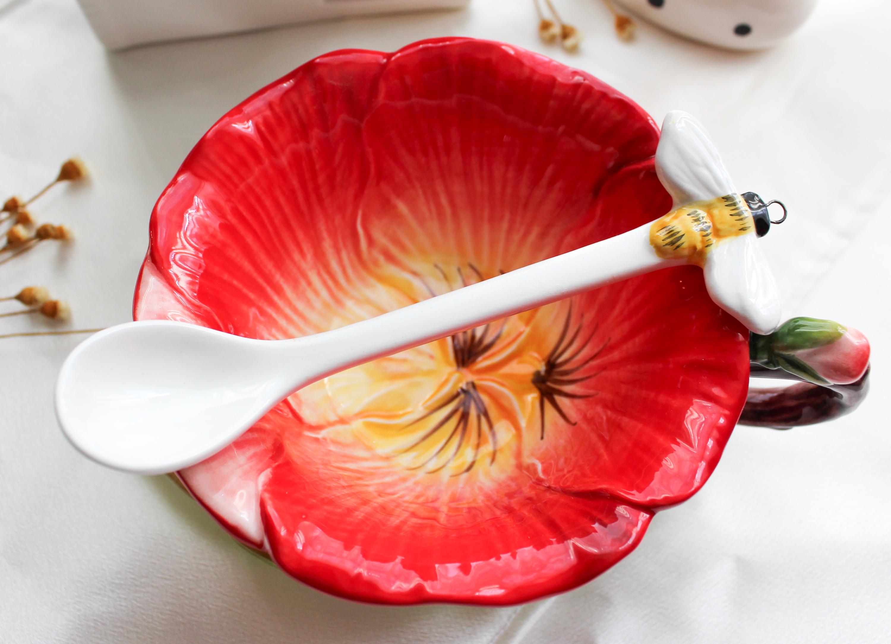 Ceramic Flower Tea Cup Vivid Color, Amazing Ceramic Flower Cup Tea Cup ...