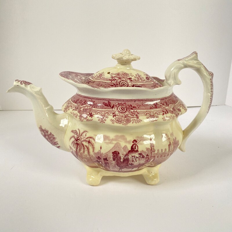 Staffordshire Teapot - Etsy