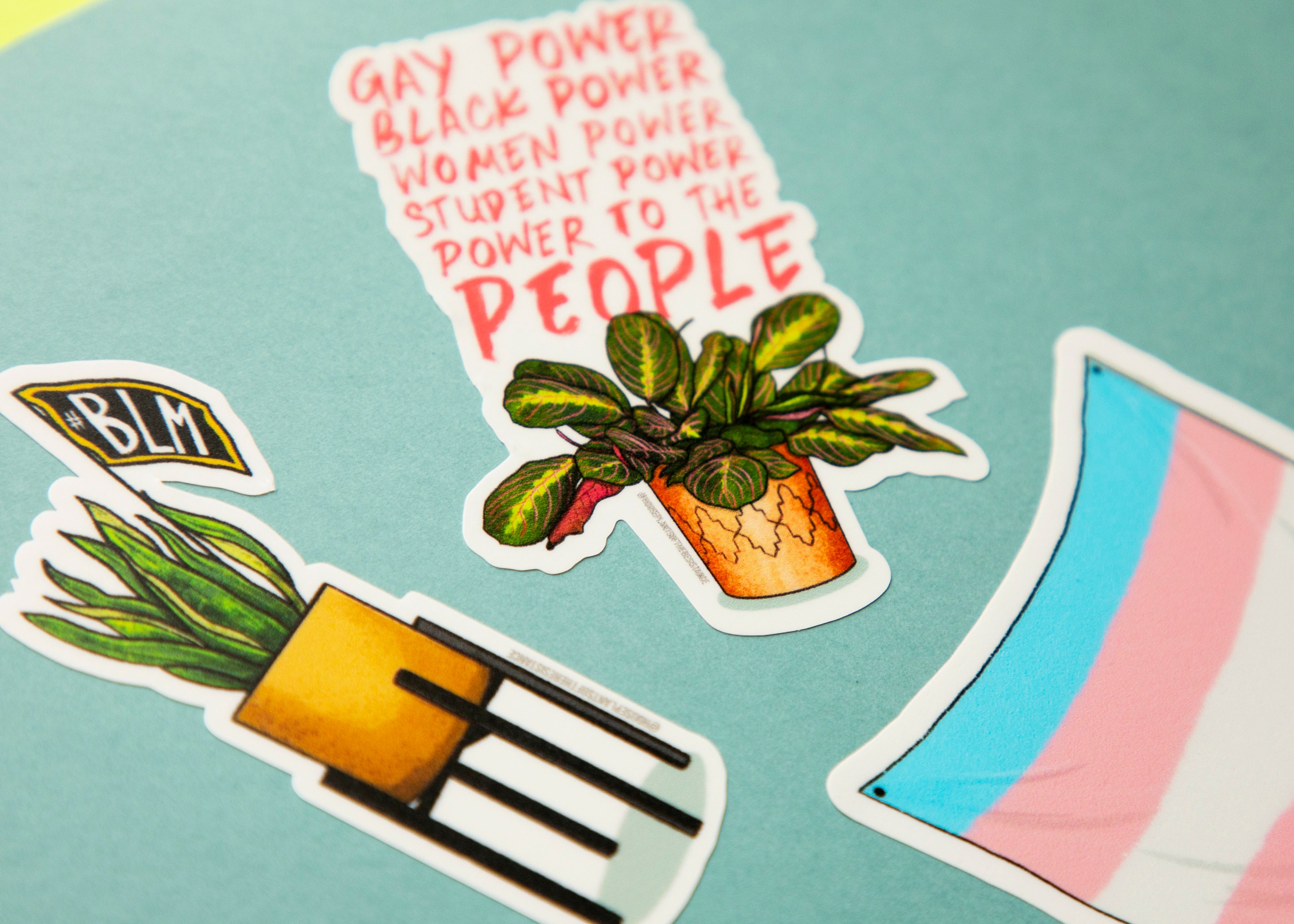 The Resistance Die Cut Sticker Pack includes 5 Stickers - Etsy