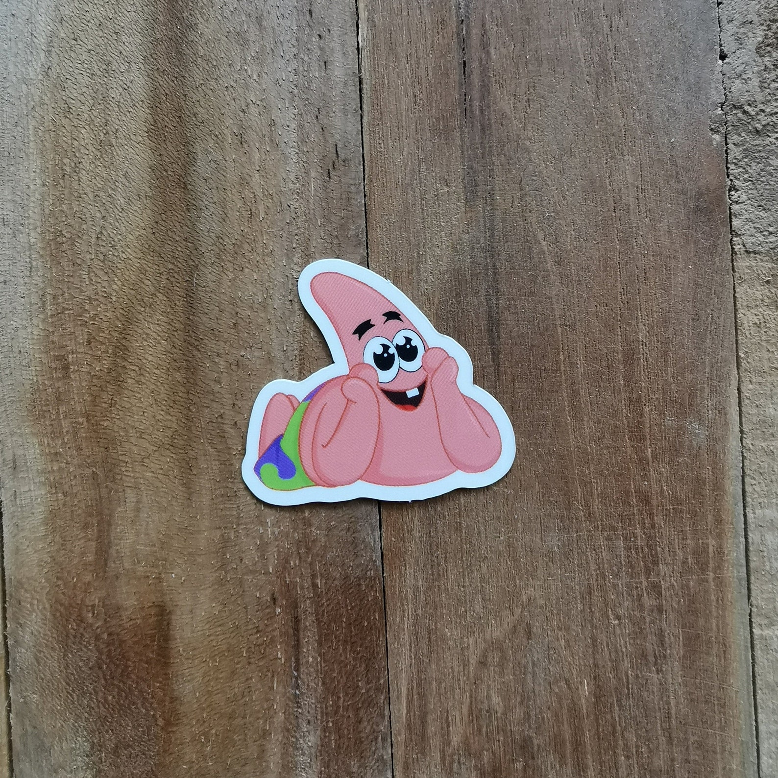 Patrick Star Sticker Spongebob | Etsy
