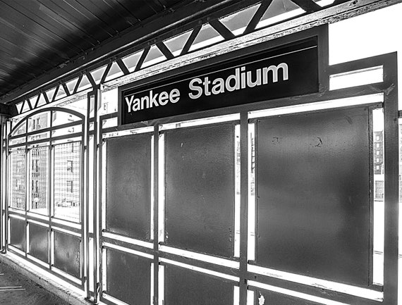 Yankee Stadium Print Yankees Fans Baseball PRINTABLE | Etsy