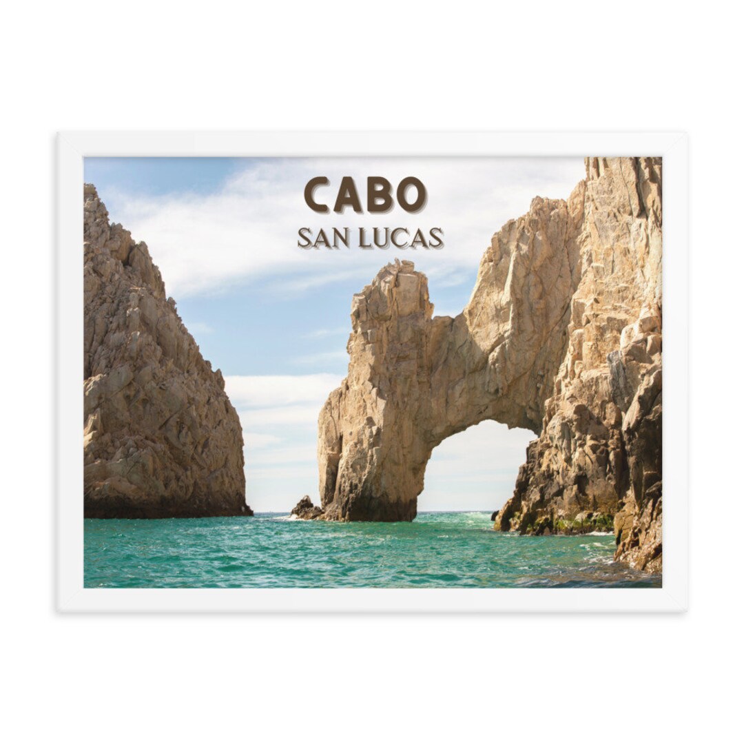 Cabo San Lucas Print - Mexico - Beach Wall Art - Fun Art - Retro Art ...