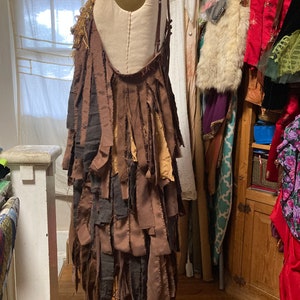 Scrappy Shag Spaghetti Strap Dress. Size L/XL. Adjustable Straps. Shelf ...