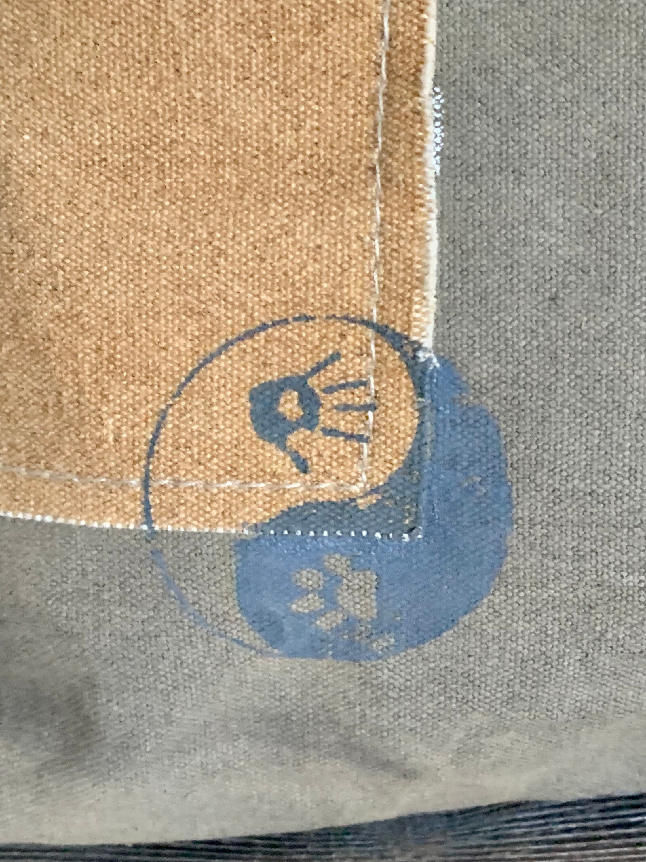 Vintage Military Upcycled Canvas Tote Handbag - Etsy