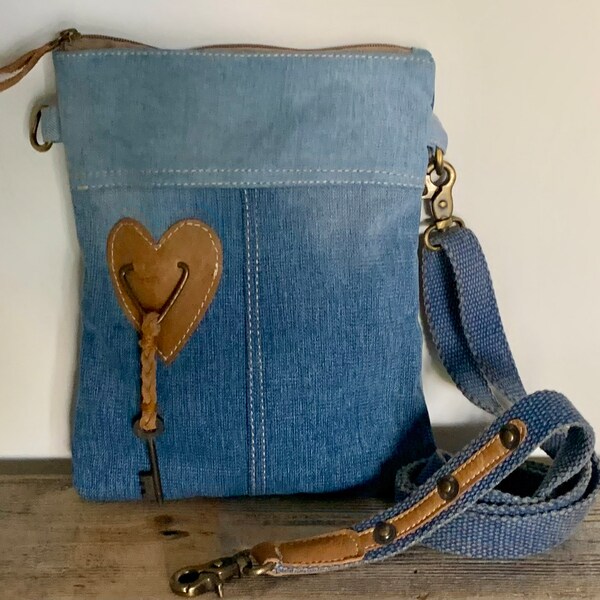 Denim Handbag - Etsy