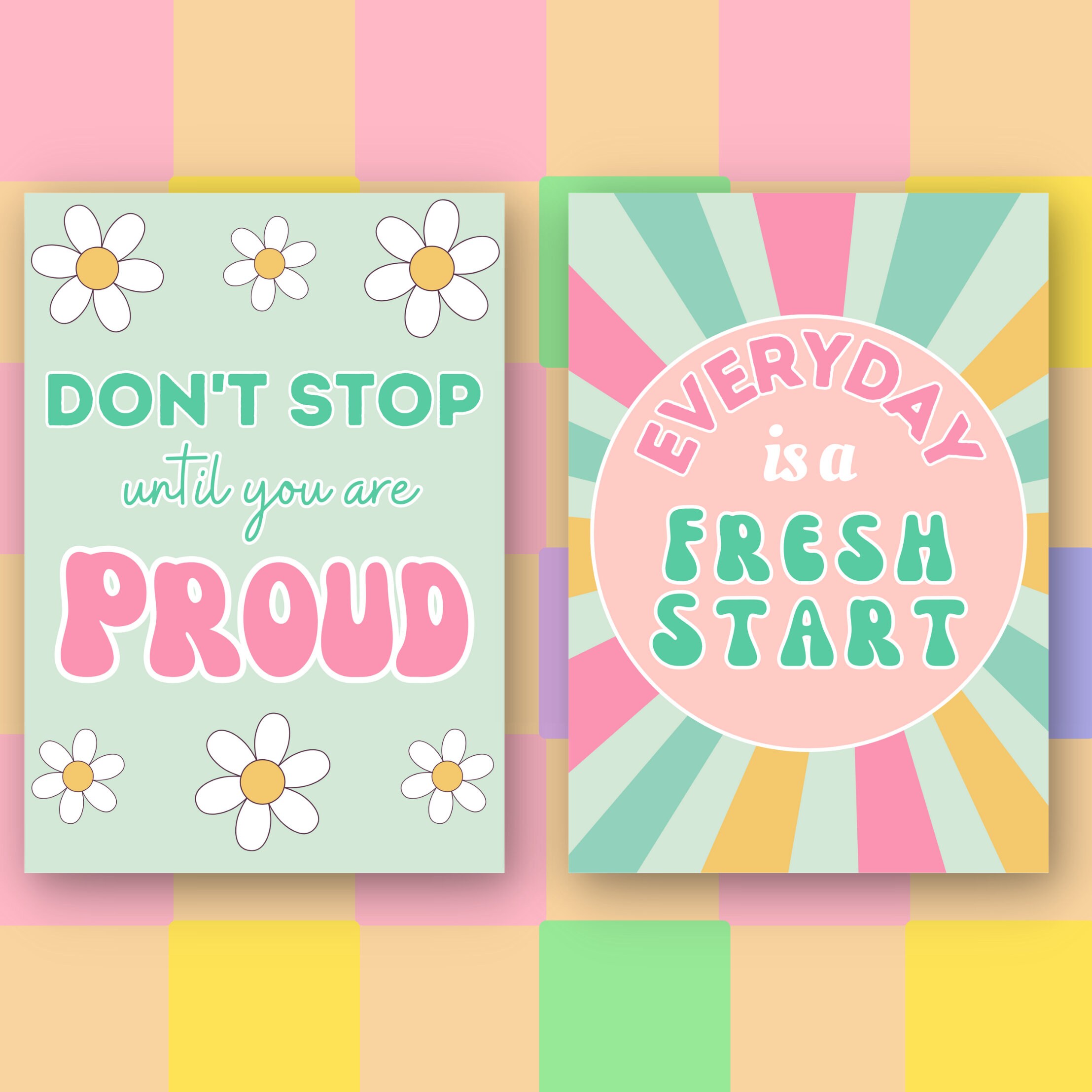 Growth Mindset Classroom Poster Set of 10, Education, Positive Posters ...