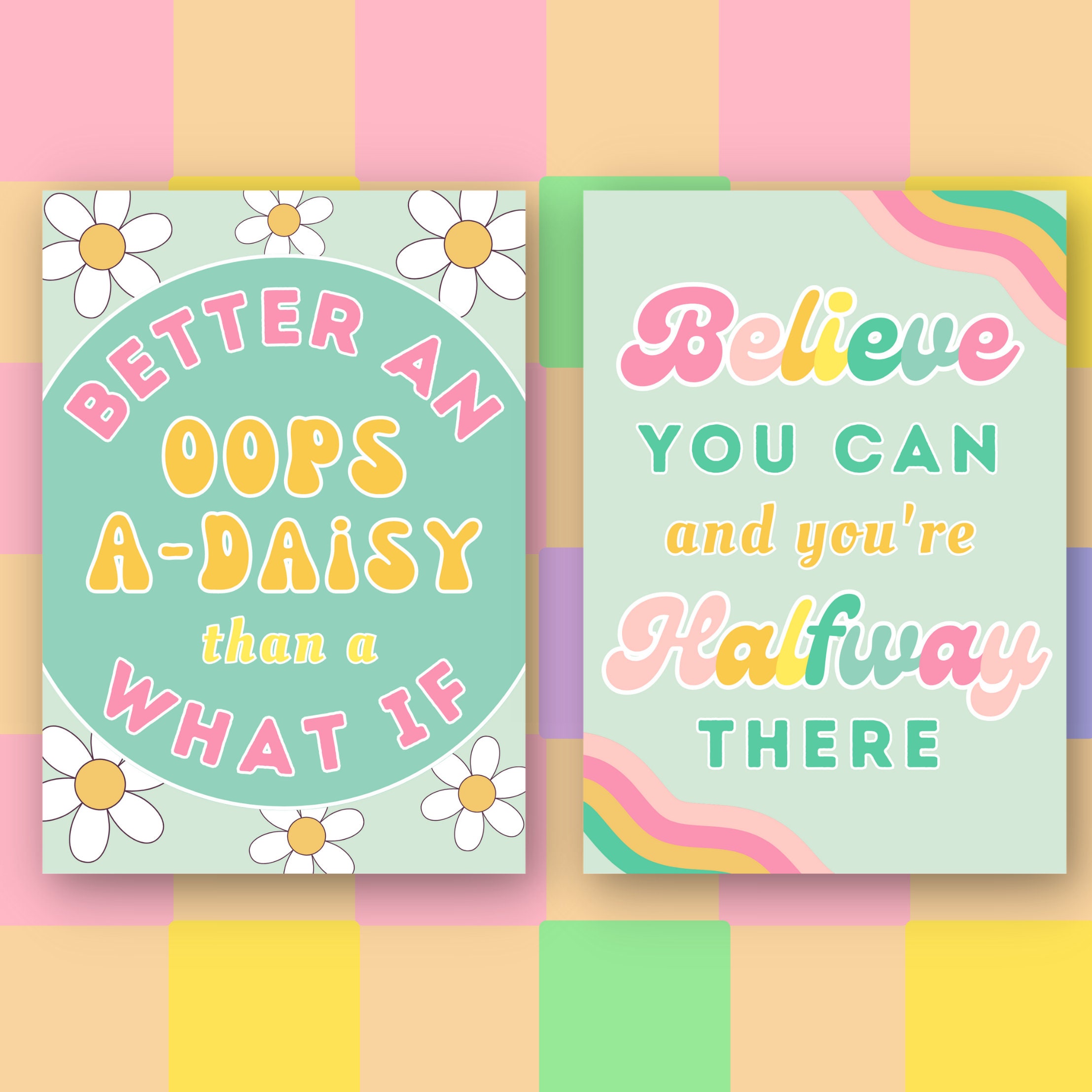 Growth Mindset Classroom Poster Set of 10, Education, Positive Posters ...