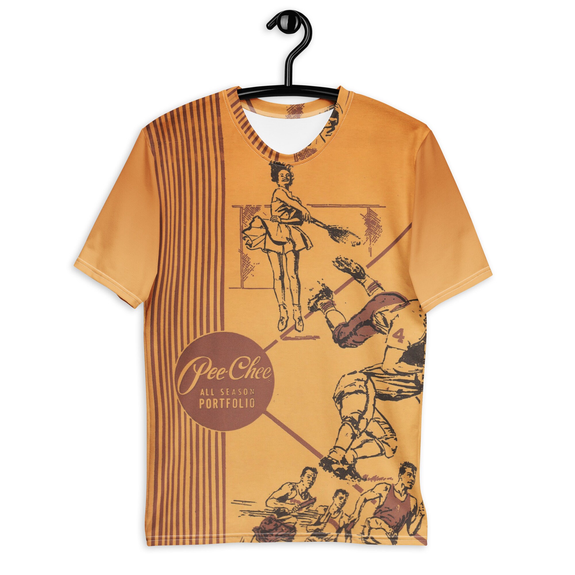 Retro Classics Yellow Vintage Pee Chee Folder All Over Print Men's T ...