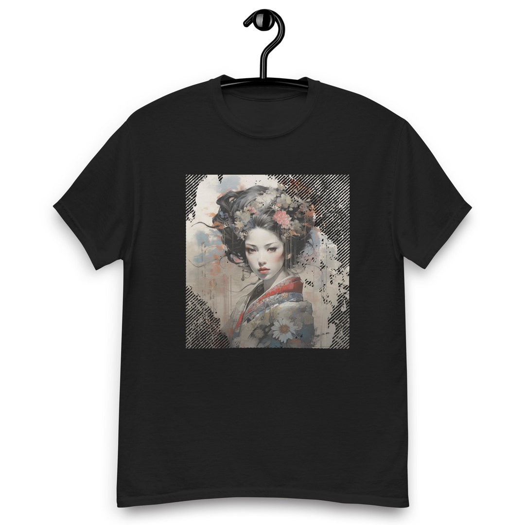 Gothic Geisha Goth Chick Classic Tee - Etsy