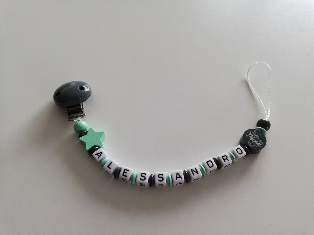 Pacifier Chains Individually Designed, With Name, No Name, Different ...