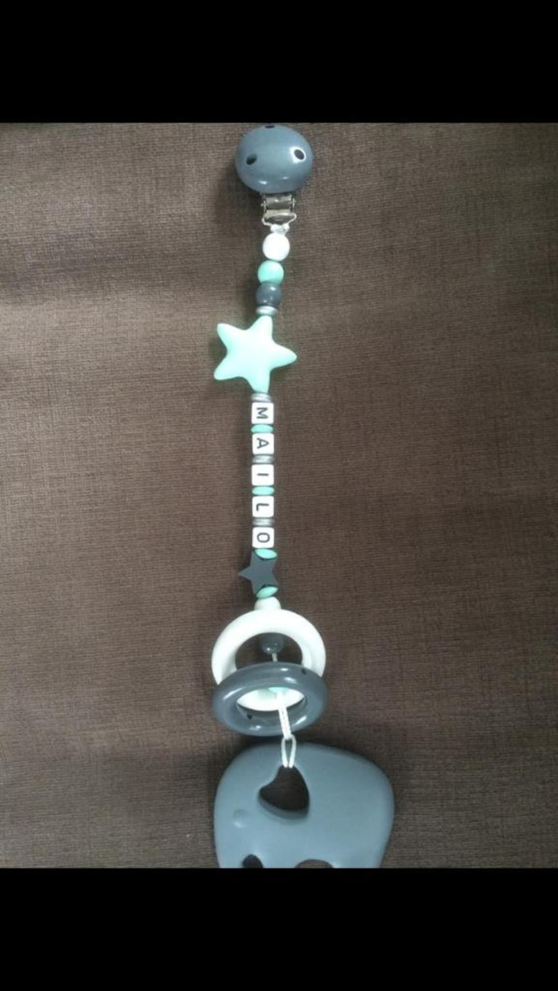 Bite Chains Individually Designed, With Name, No Name, Different Colors ...