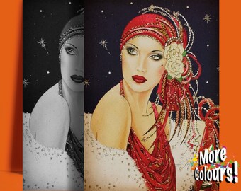Flapper Girl | Etsy