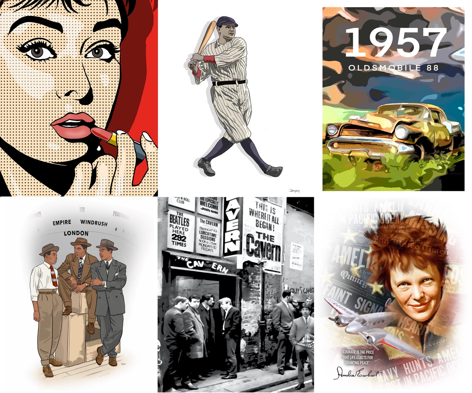 Mod Poster Mod Print Scooter Poster Scooter Print Mod Couple a Way of ...