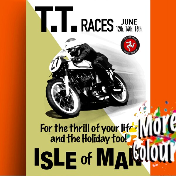 Isle of Man Tt Races - Etsy