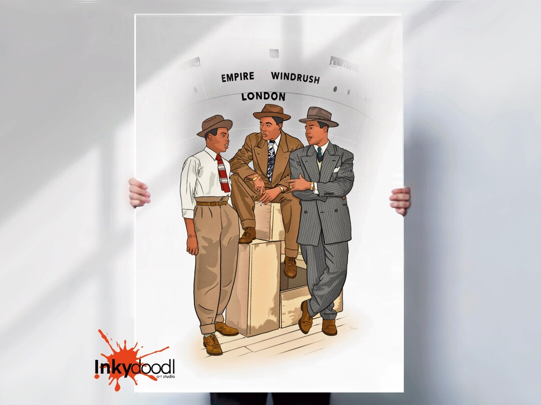 EMPIRE WINDRUSH Poster Art Print - Etsy